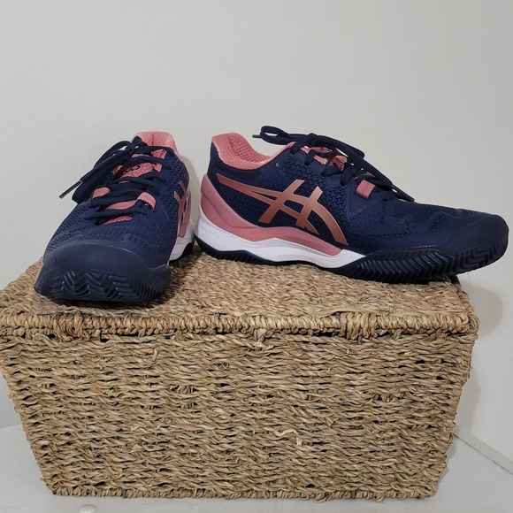 Asics | Shoes | Asics Gel Resolution 8 Clay Tennis Sneakers | Poshmark